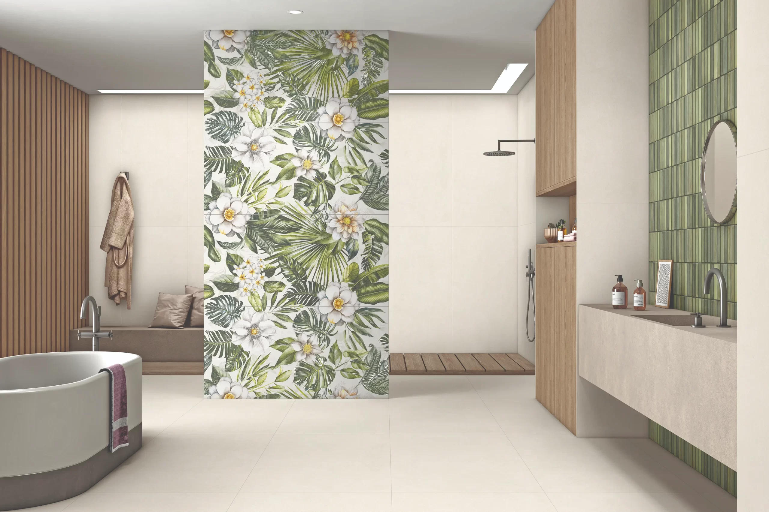 403_GREEN_FLOWER & ARCOS_OLIVE P_4006 & PASHTAN_BIANCO